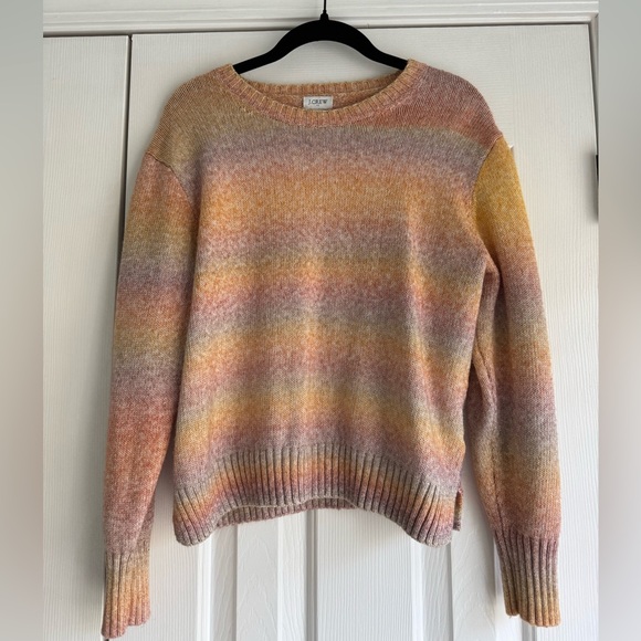 J. Crew Factory | Sweaters | J Crew Factory Womens Striped Orange ...